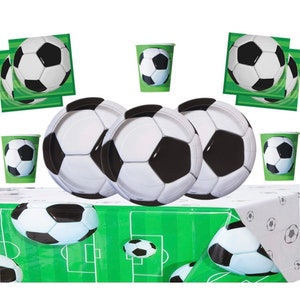 Party Tableware/soccer Party/football - Etsy UK