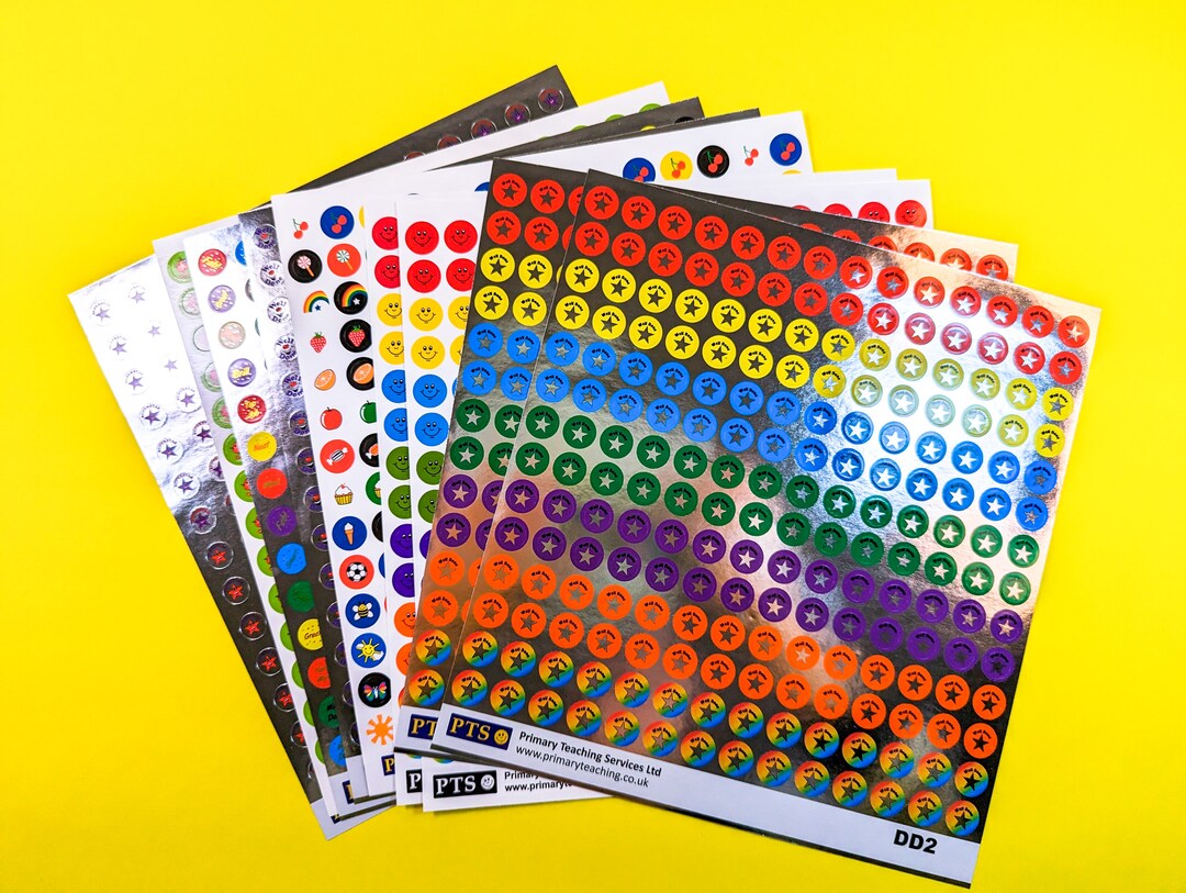 Mini Stickers Value Pack - 1960 Stickers - 10mm - Etsy UK