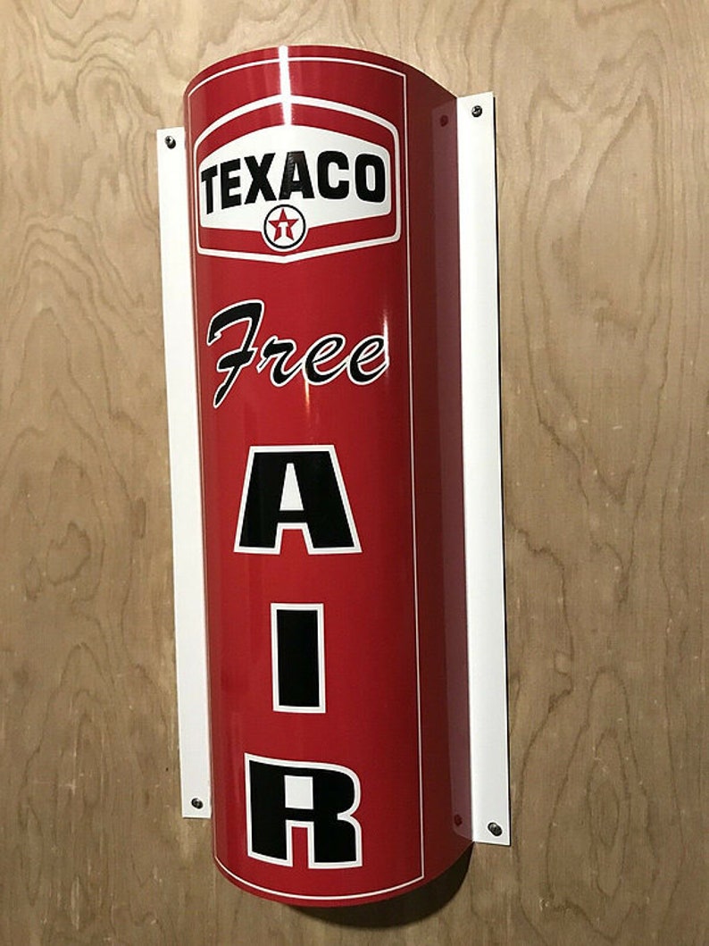 Texaco Free Air Sign - Etsy