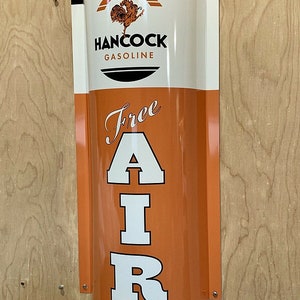 Hancock Free Air Sign - Etsy