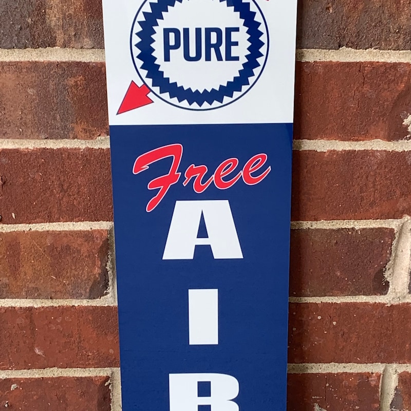 Pure Oil Sign - Etsy