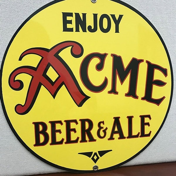 Acme Sign - Etsy