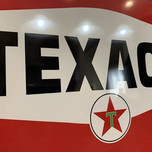 Texaco Vintage Style Sign - Etsy