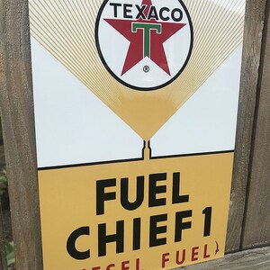 Texaco Fuel Chief Diesel 1 - Etsy