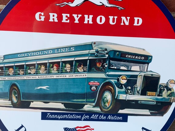 Vintage Greyhound Bus Logo Another American Bus In Utrecht | A