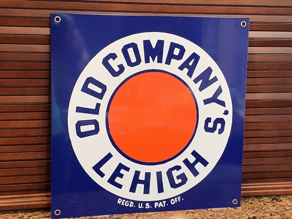 Old Companys Lehigh Anthracite Coal Vintage Sign | Etsy