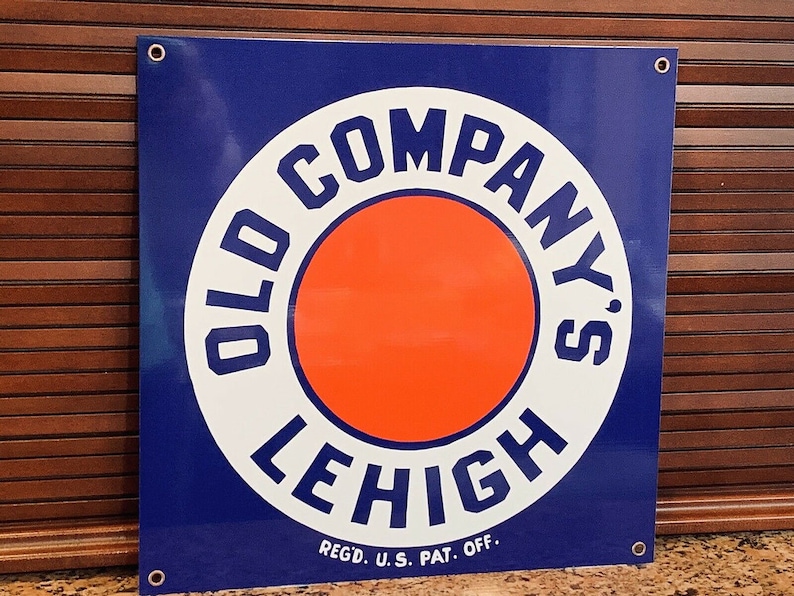 Old Companys Lehigh Anthracite Coal Vintage Sign | Etsy