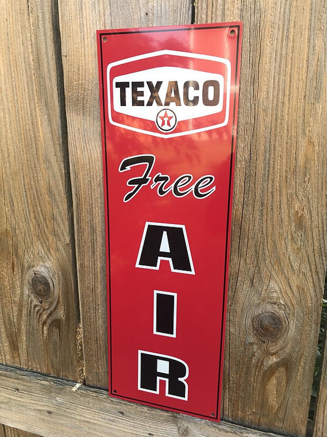 Texaco Free Air Sign - Etsy
