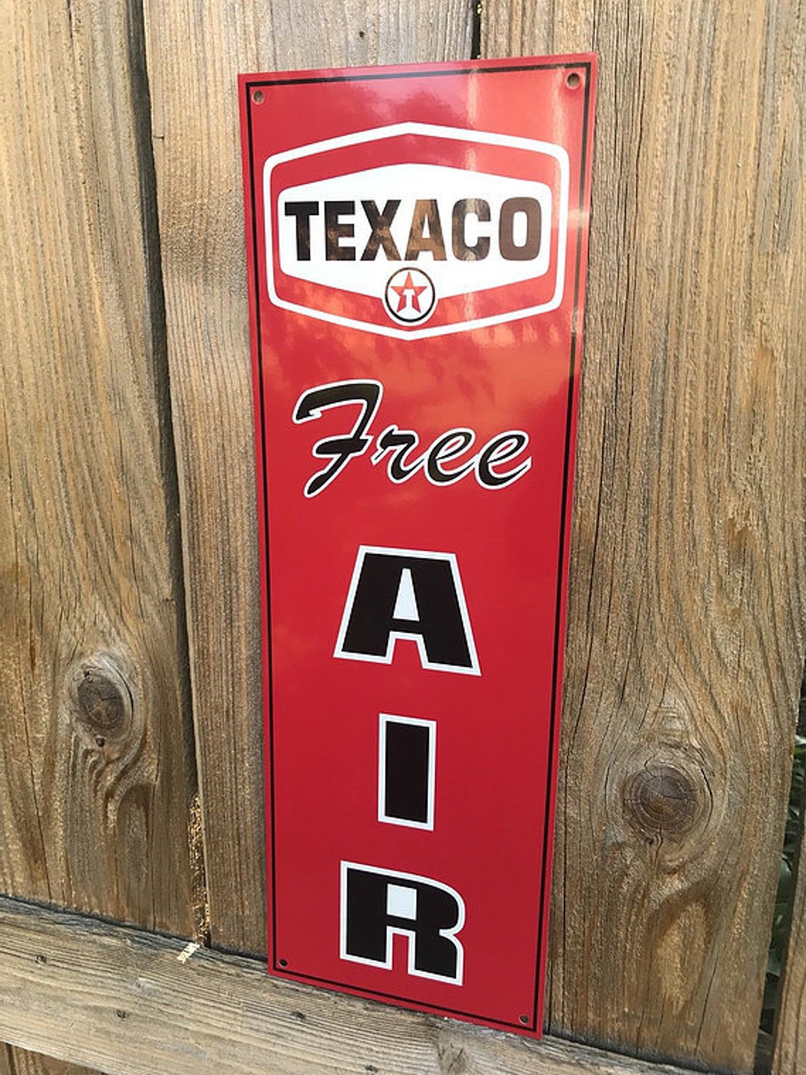 Texaco Free Air Sign - Etsy