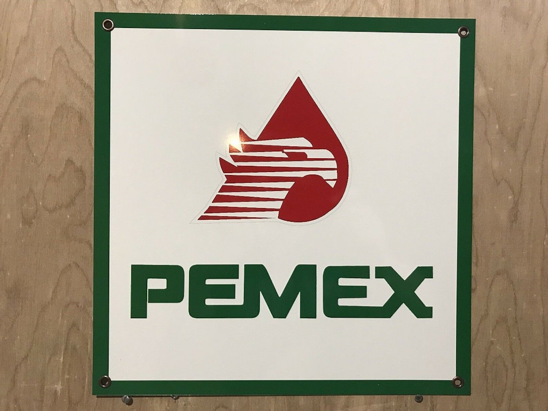 Pemex Gasoline Sign - Etsy