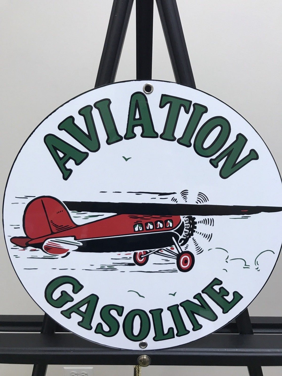 Aviation Gasoline Vintage Style Sign - Etsy