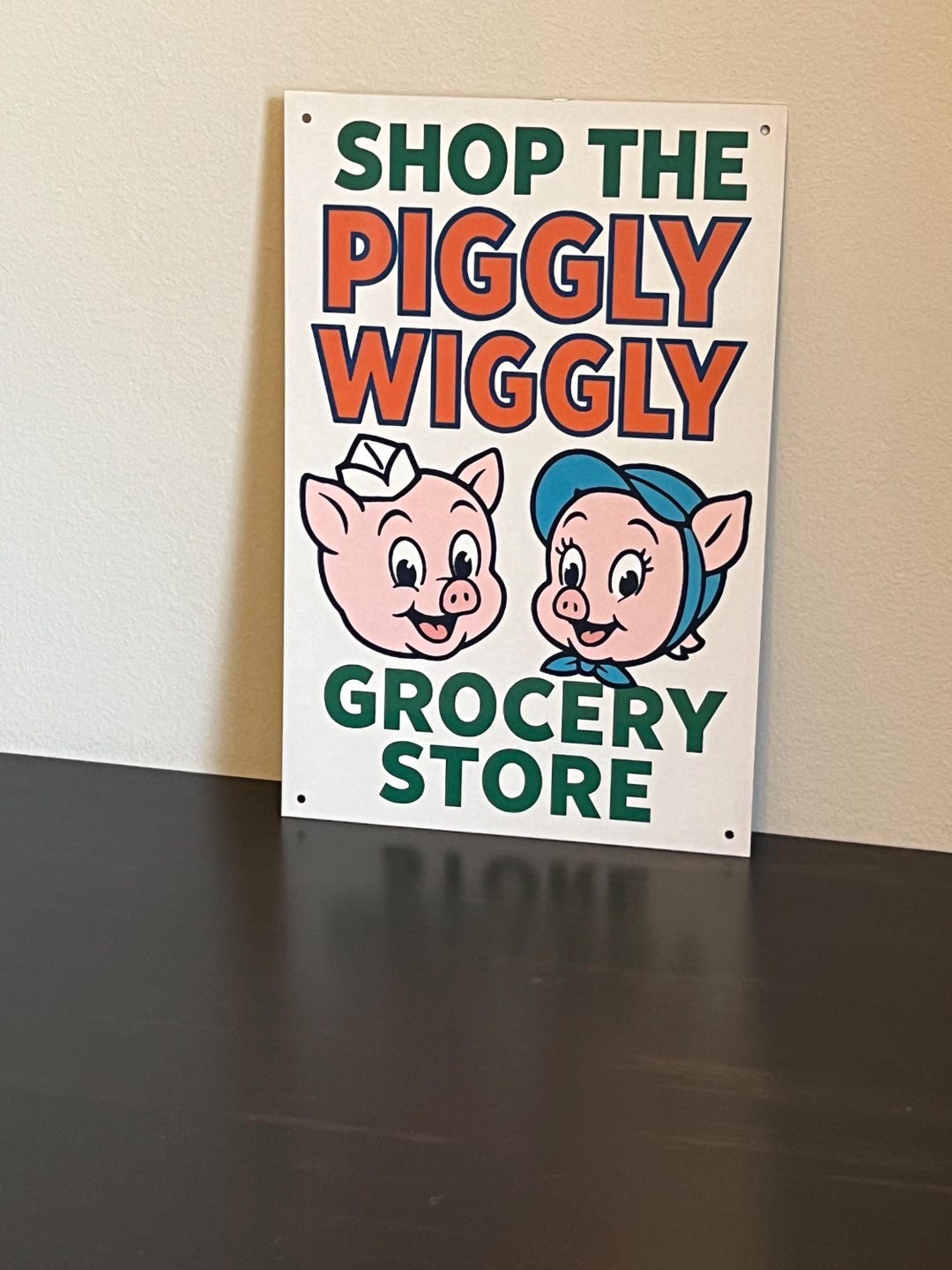 Piggly Wiggly Grocery Store Vintage Style Sign - Etsy