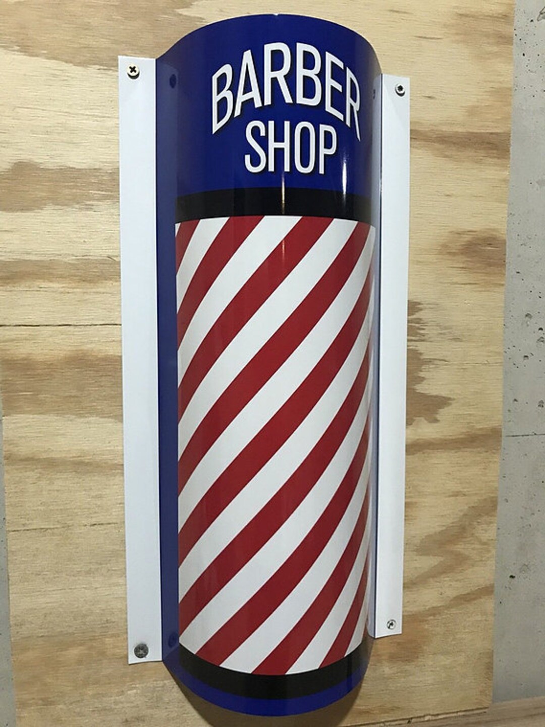 Vintage Barber Shop Sign - Etsy