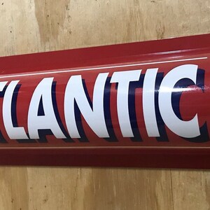 Atlantic Gasoline Sign - Etsy