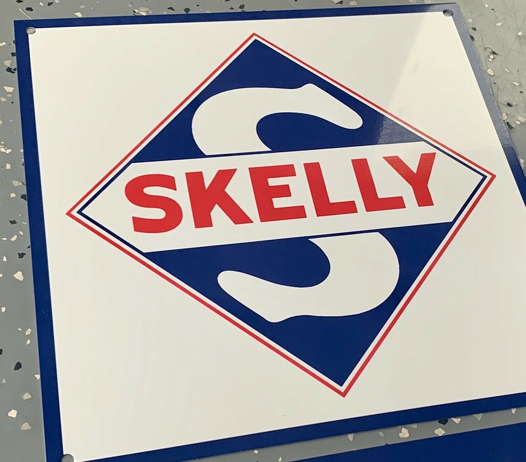 Skelly Gasoline Vintage Style Sign - Etsy