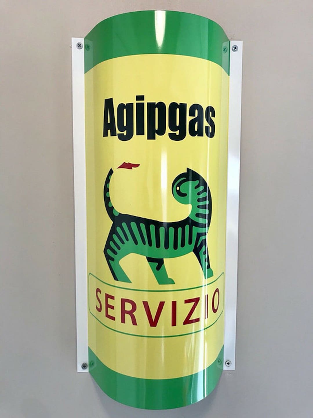Agipgas Service Sign - Etsy