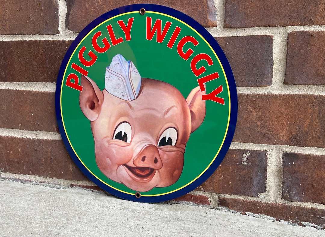 Piggly Wiggly Grocery Store Vintage Sign - Etsy
