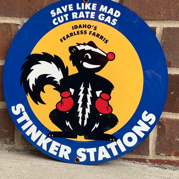 Antique Gas Station Sign - Etsy