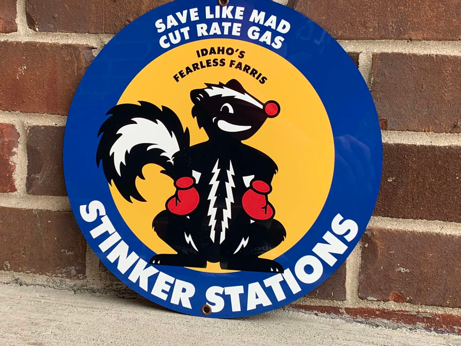 Stinker Stations Gas Vintage Style Sign - Etsy Italia