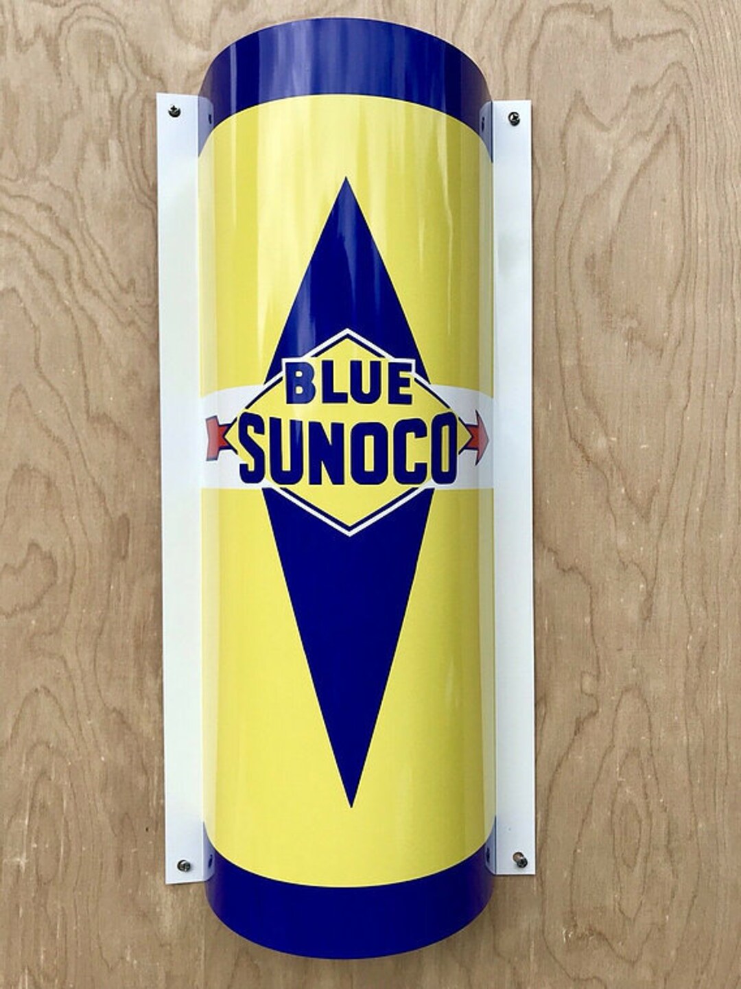 Blue Sunoco Fuels Sign - Etsy