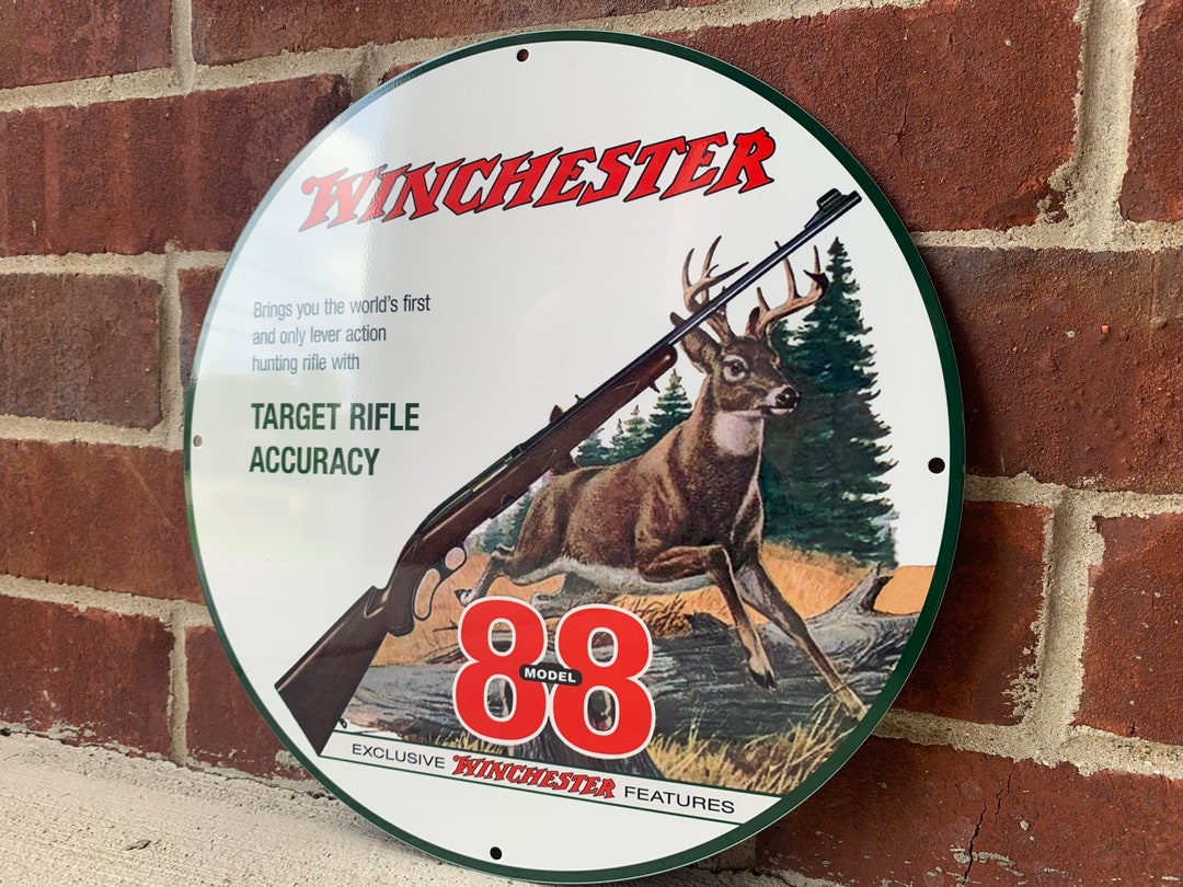 Winchester Rifles Heavy Steel Vintage Style Metal Sign - Etsy