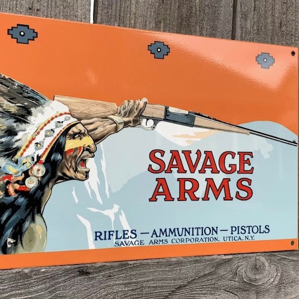 Savage Arms Sign - Etsy