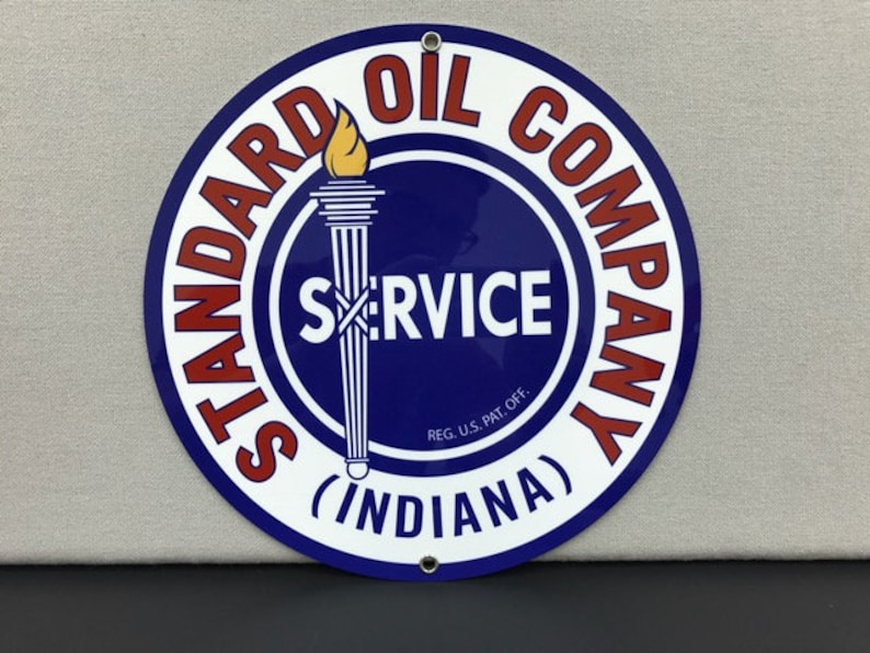 Standard Oil Company Reproduction Sign | Etsy