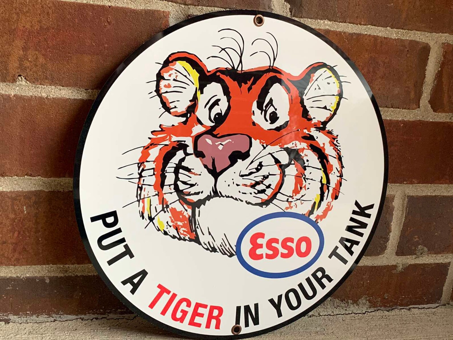 Esso Put A Tiger in Your Tank Vintage Style Sign - Etsy