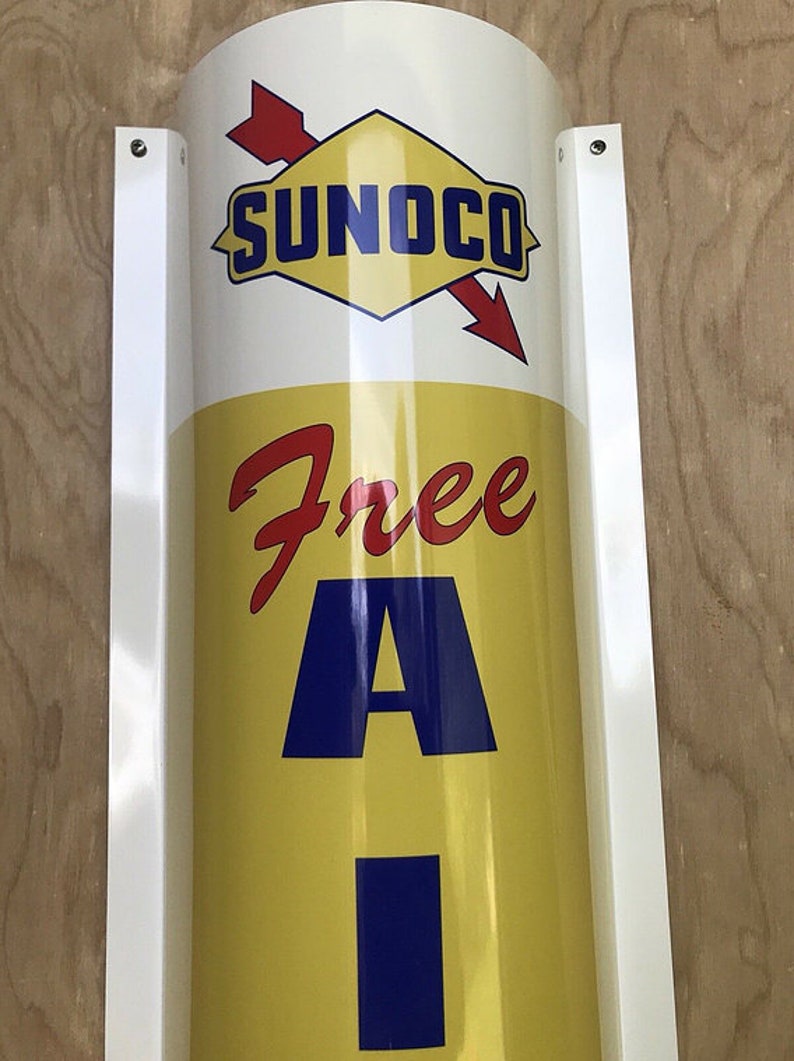 Sunoco Free Air Sign - Etsy