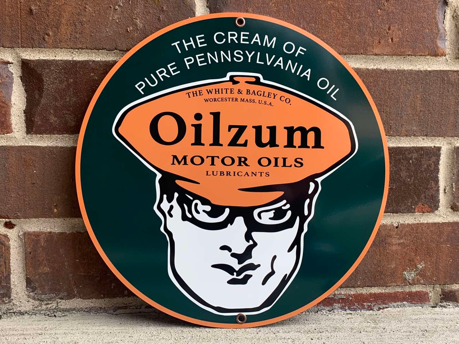 Oilzum Motor Oils Vintage Style Sign - Etsy