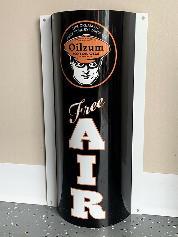 Oilzum Free Air Sign - Etsy