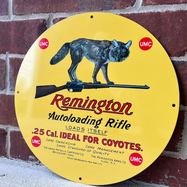 Remington Metal Signs - Etsy