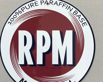 Rpm Sign - Etsy
