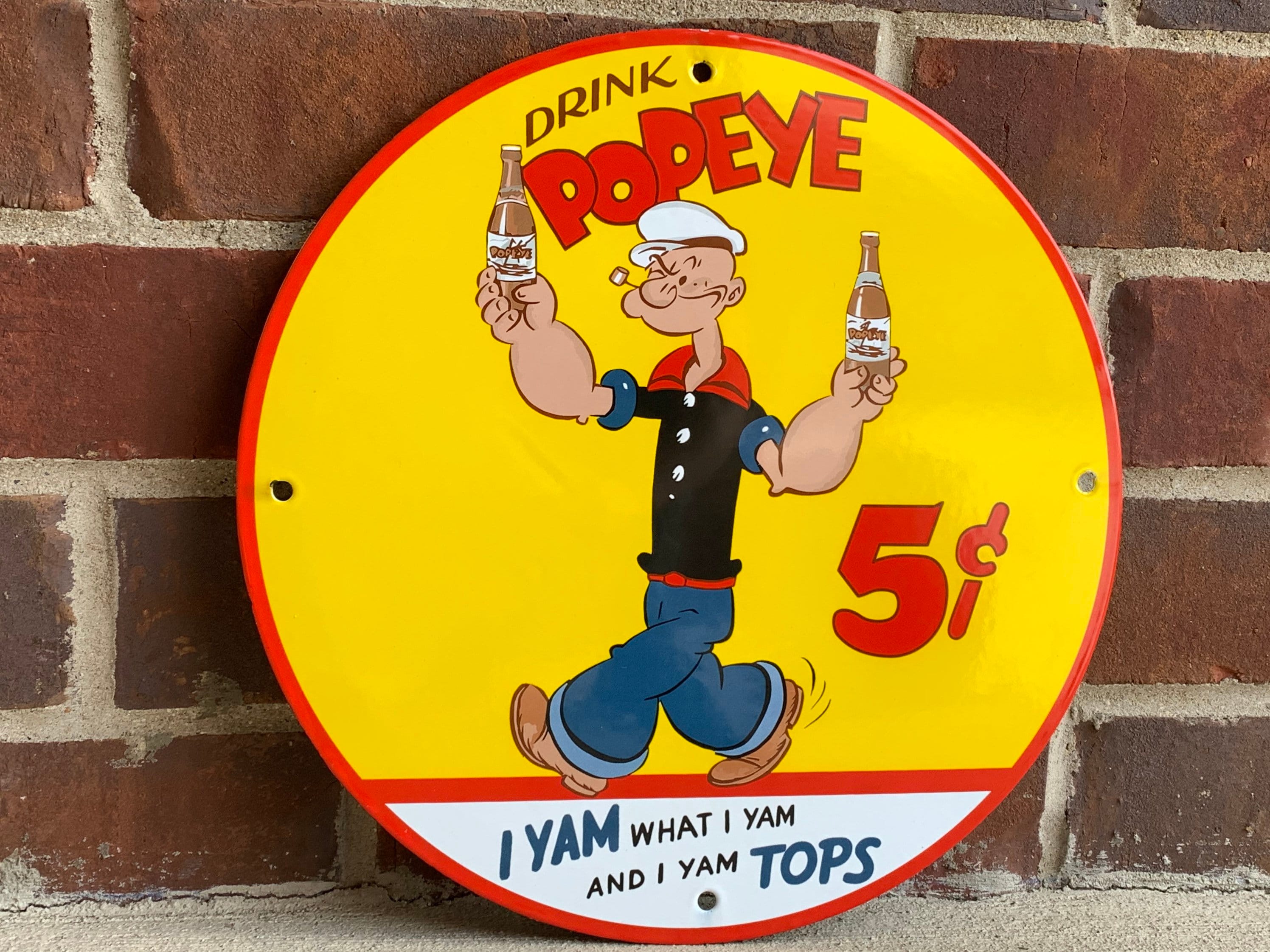 Soda Pop Porcelain Enamel Sign Collectible Memorabilia - Etsy