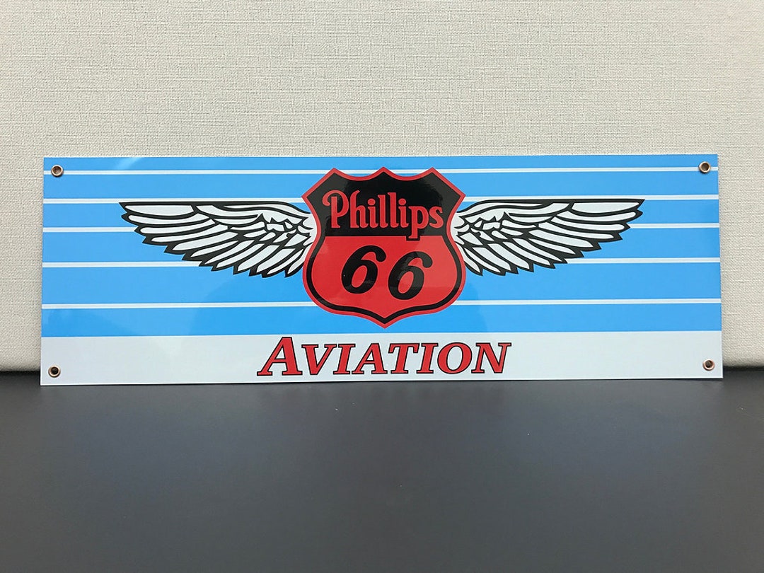 Phillips 66 Aviation Reproduction Sign - Etsy