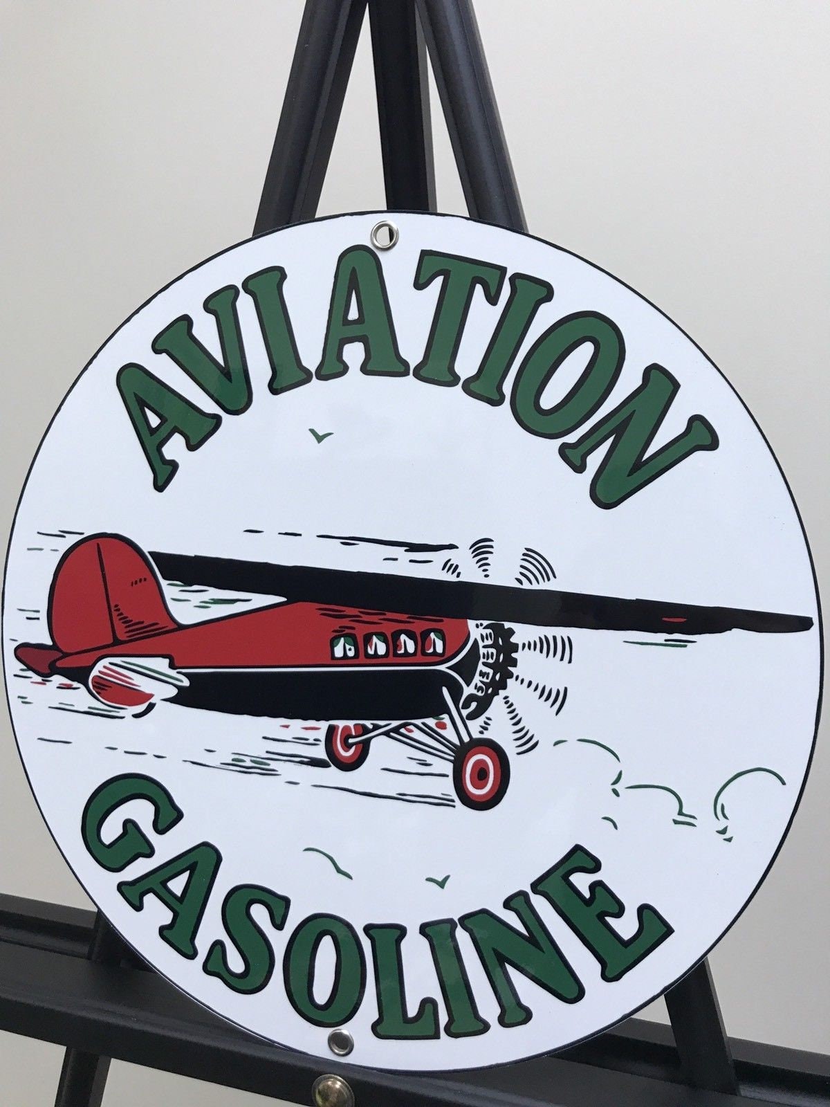 Aviation Gasoline Vintage Style Sign - Etsy