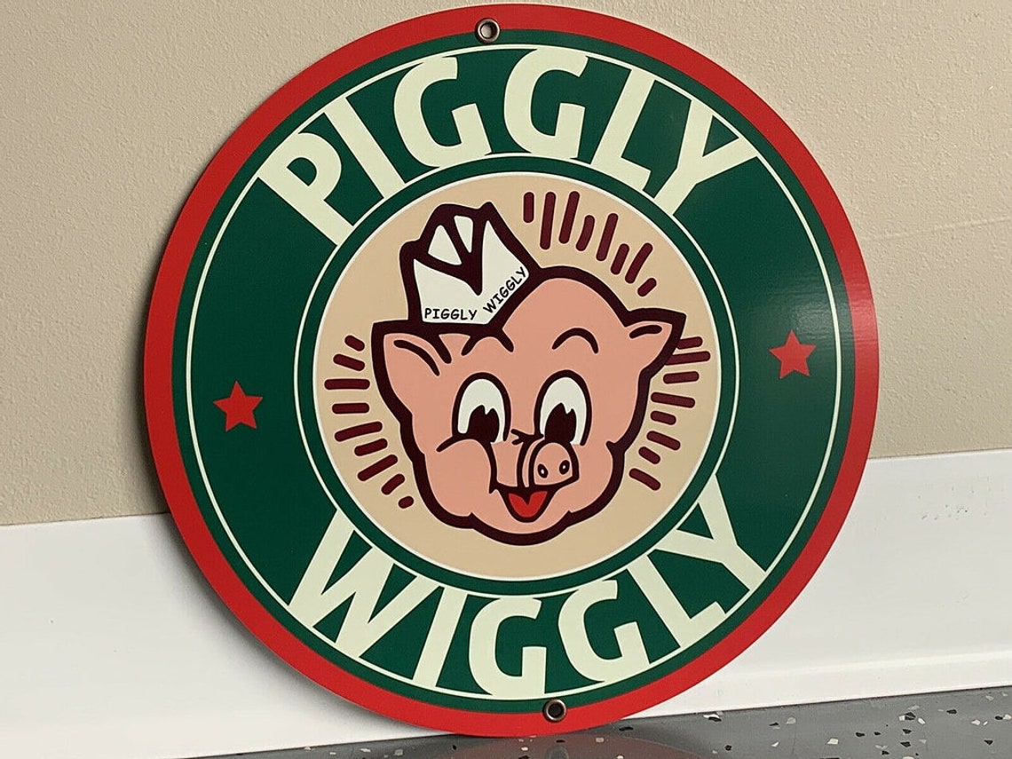 Piggly Wiggly Grocery Store Vintage Sign - Etsy