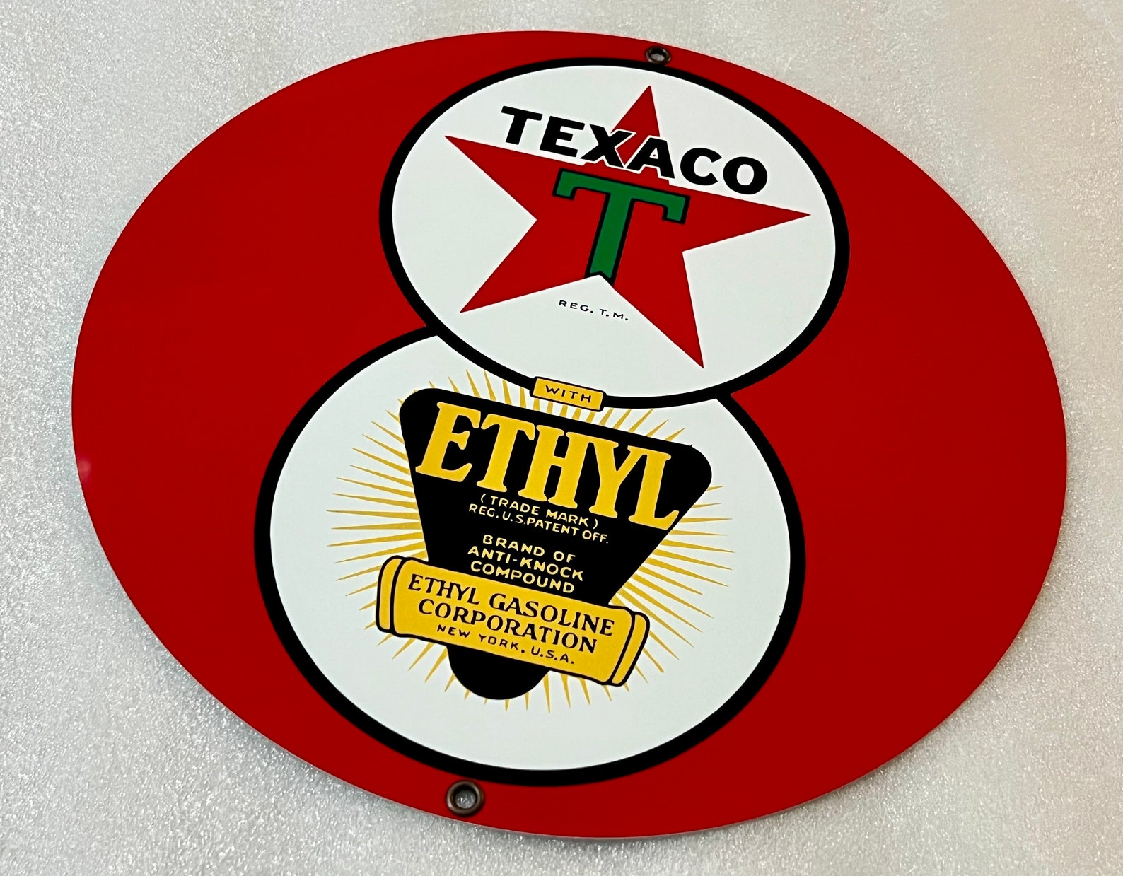 Texaco Ethyl Gasoline Reproduction Sign - Etsy
