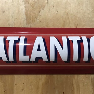 Atlantic Gasoline Sign - Etsy