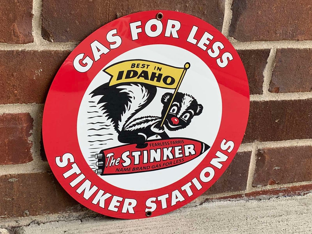 Stinker Stations Gas Vintage Style Sign - Etsy