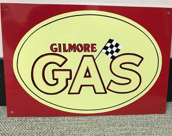 Gilmore Gas Oil Sign - Etsy