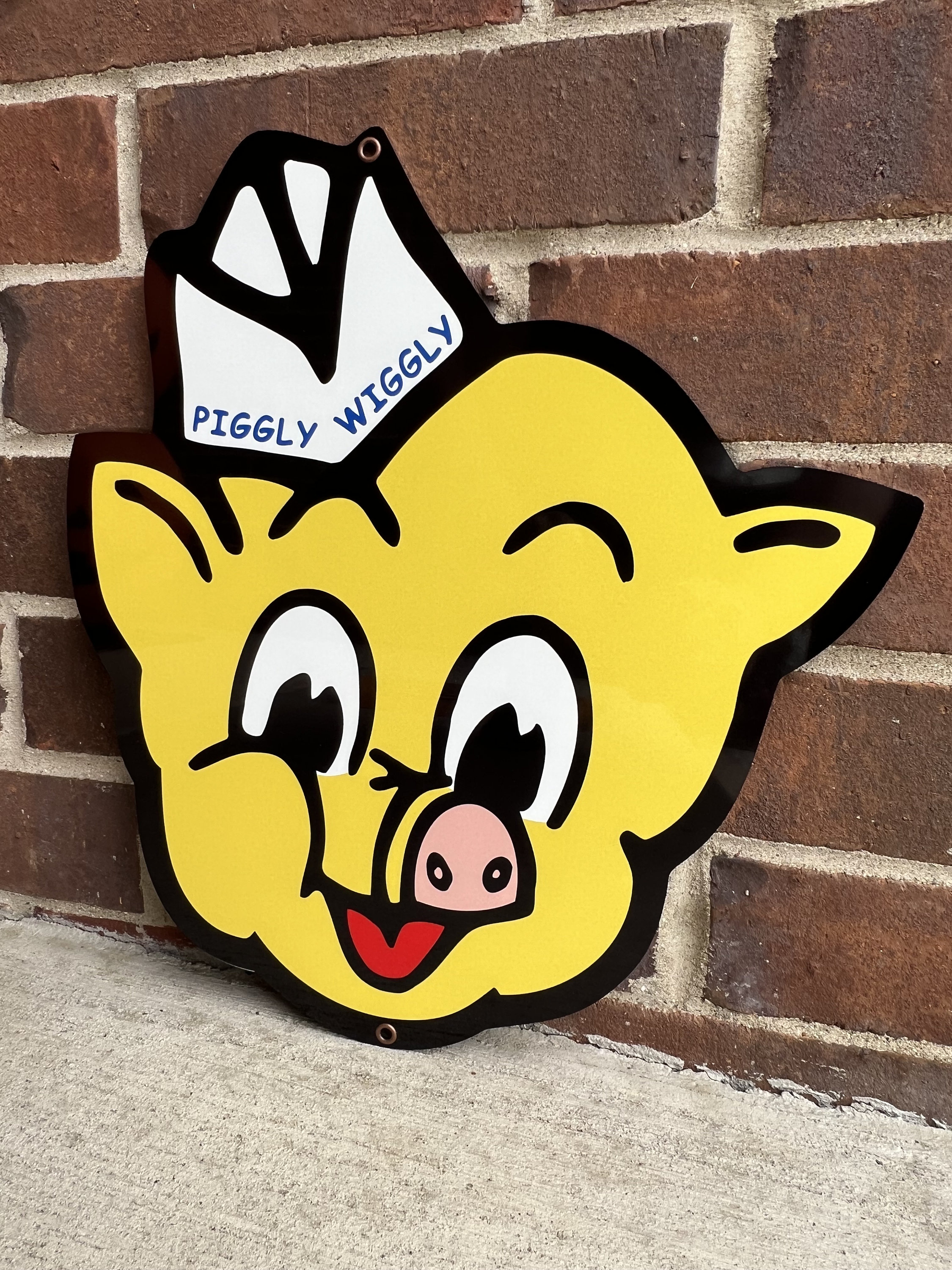 Piggly Wiggly 16 Inch Grocery Store Vintage Style Die Cut Sign - Etsy