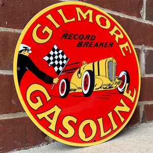 Heavy Steel Gilmore Racing Gasoline Vintage Style Metal Sign - Etsy UK