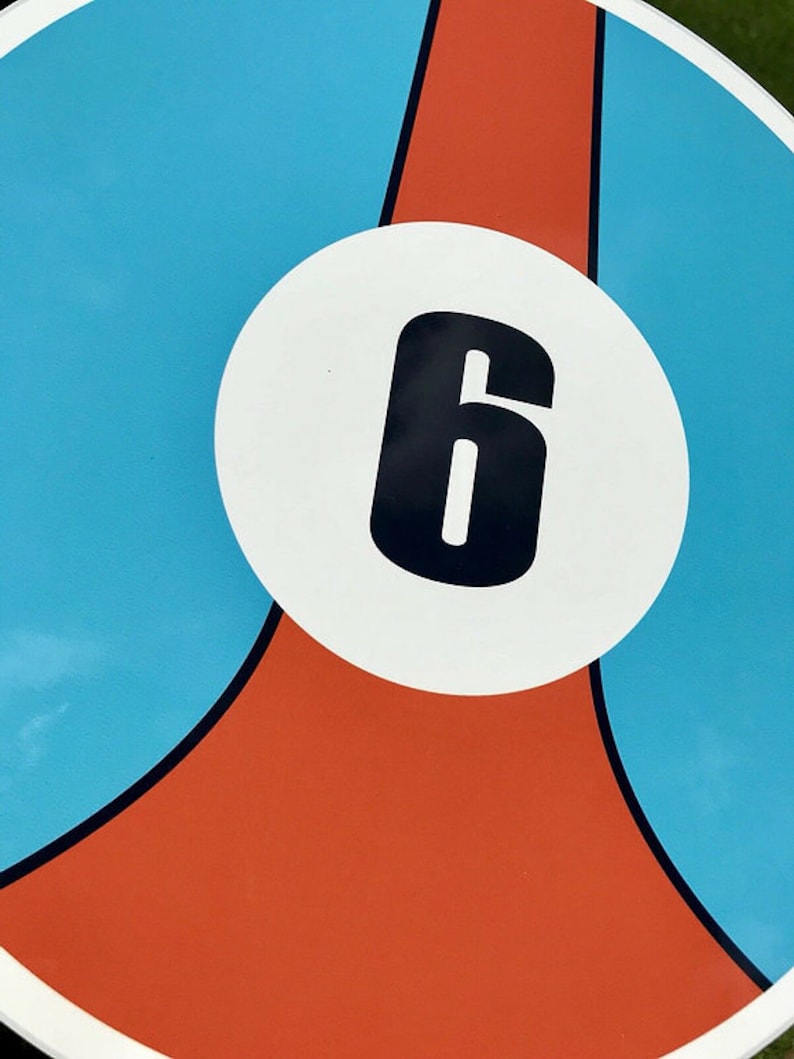 Gulf Racing Garage Vintage Style Sign - Etsy