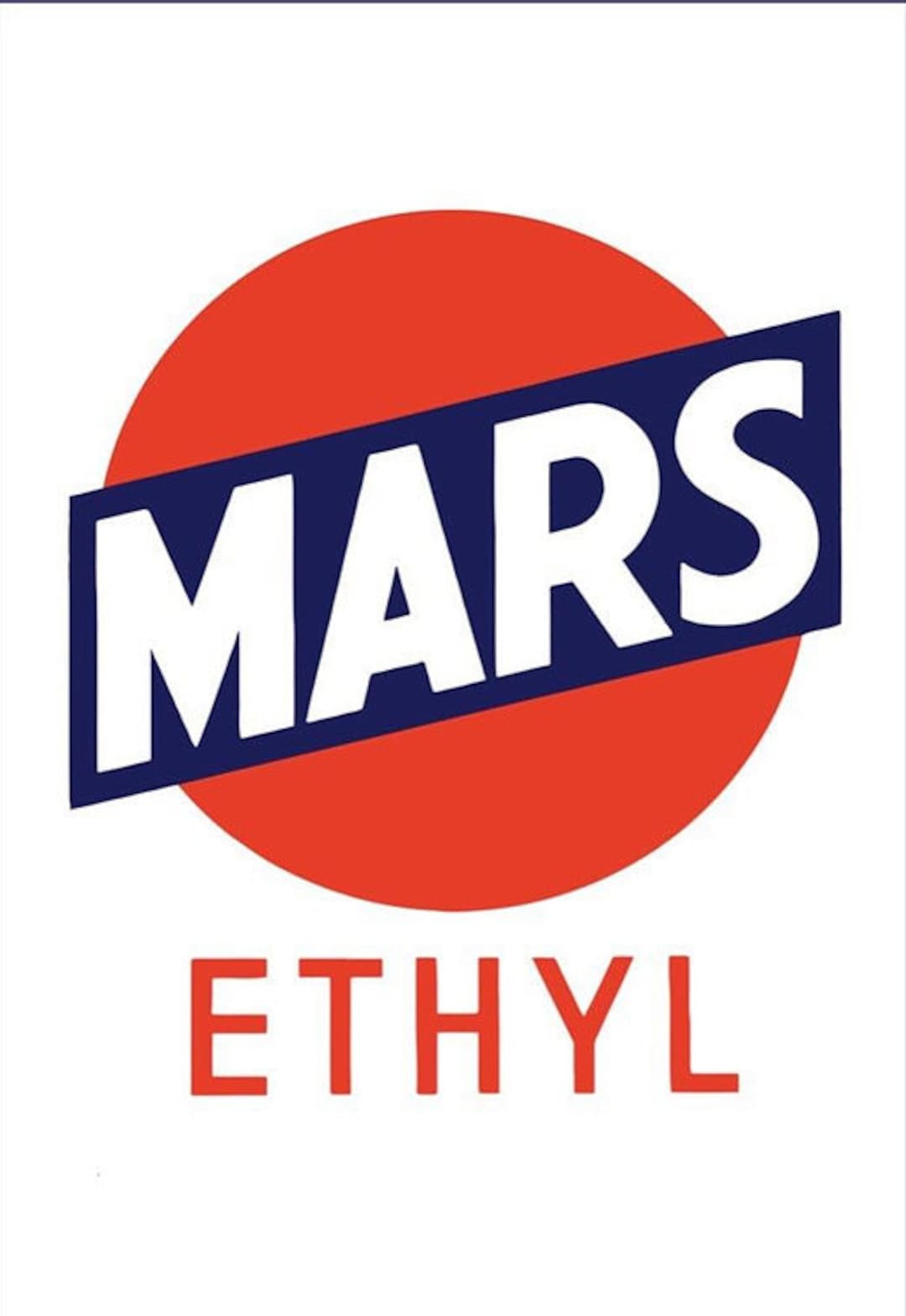 Mars Ethyl Gasoline Reproduction Sign - Etsy