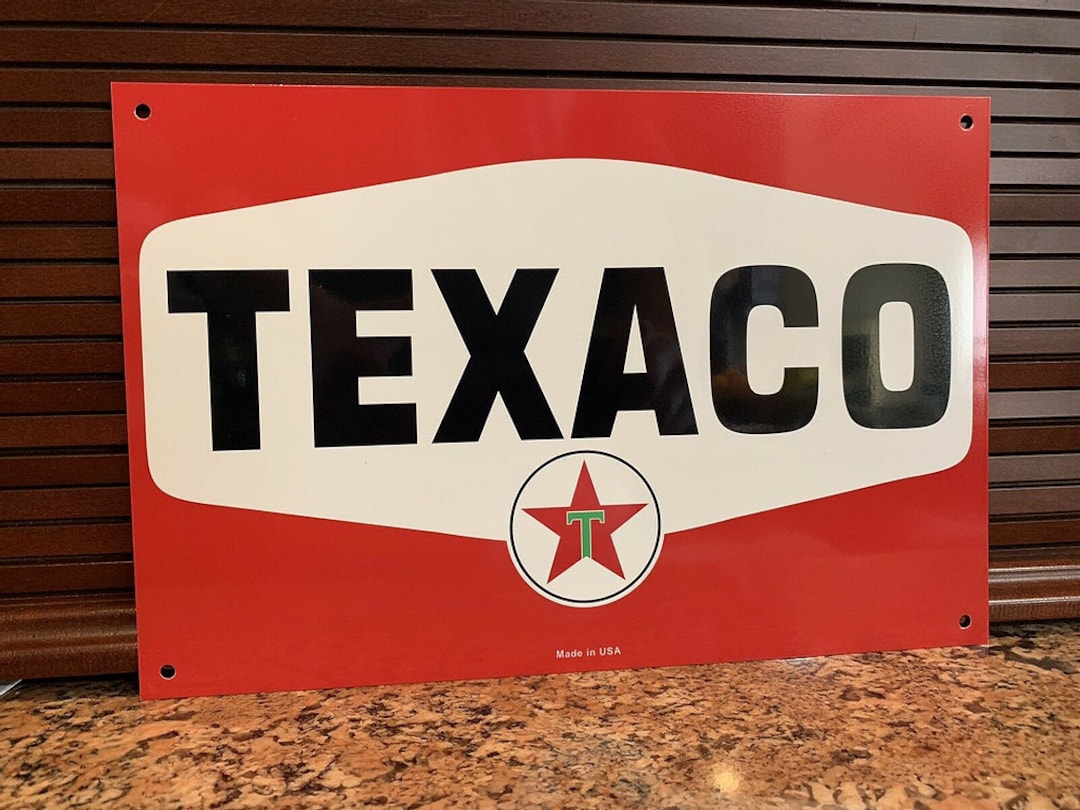 Texaco Vintage Style Sign - Etsy