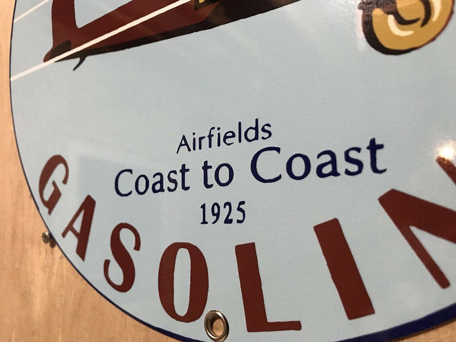 Union Gasoline Speed & Power Aviation Sign - Etsy