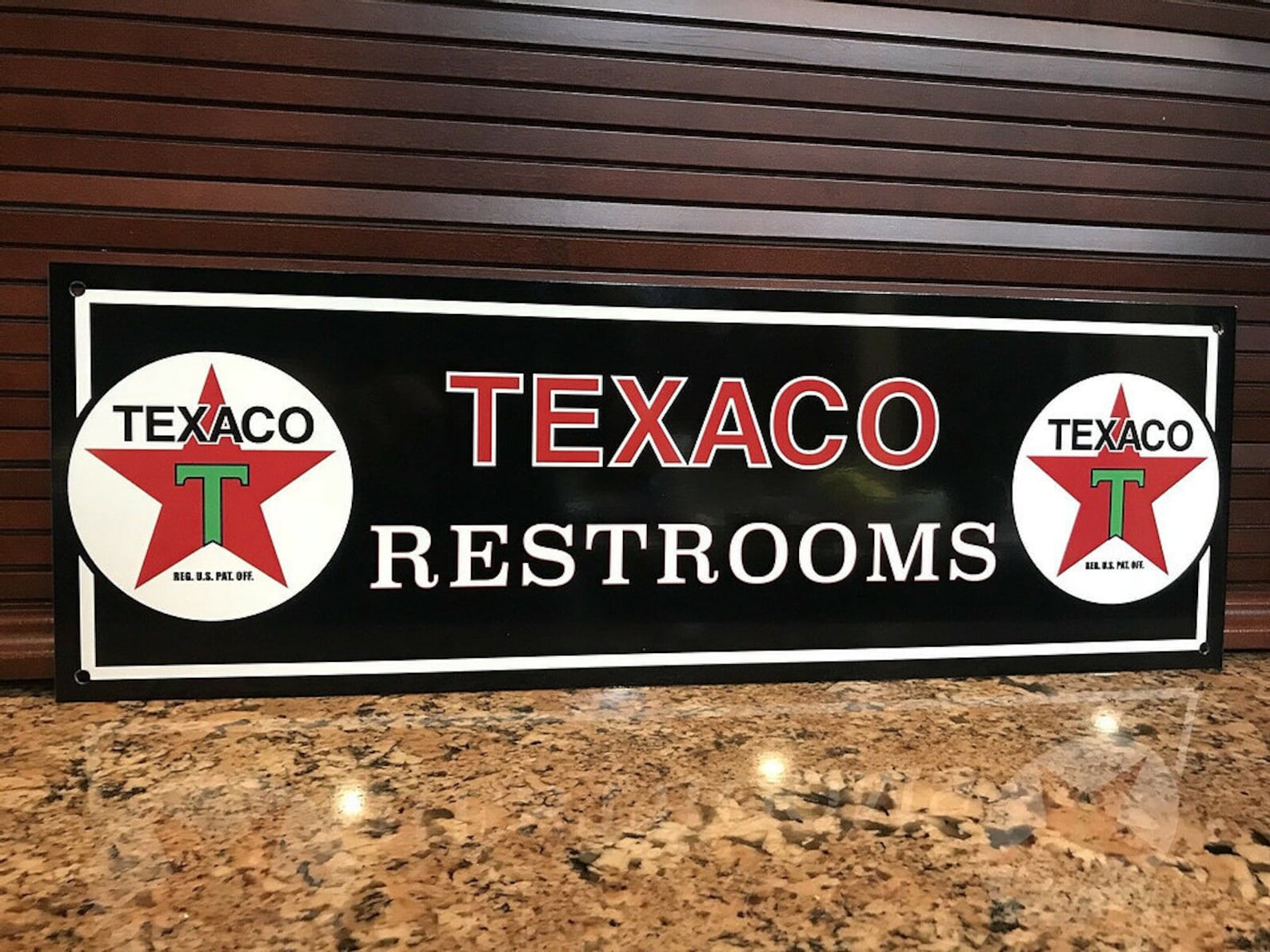 Texaco Restroom Sign - Etsy