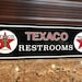 Texaco Restroom Sign - Etsy