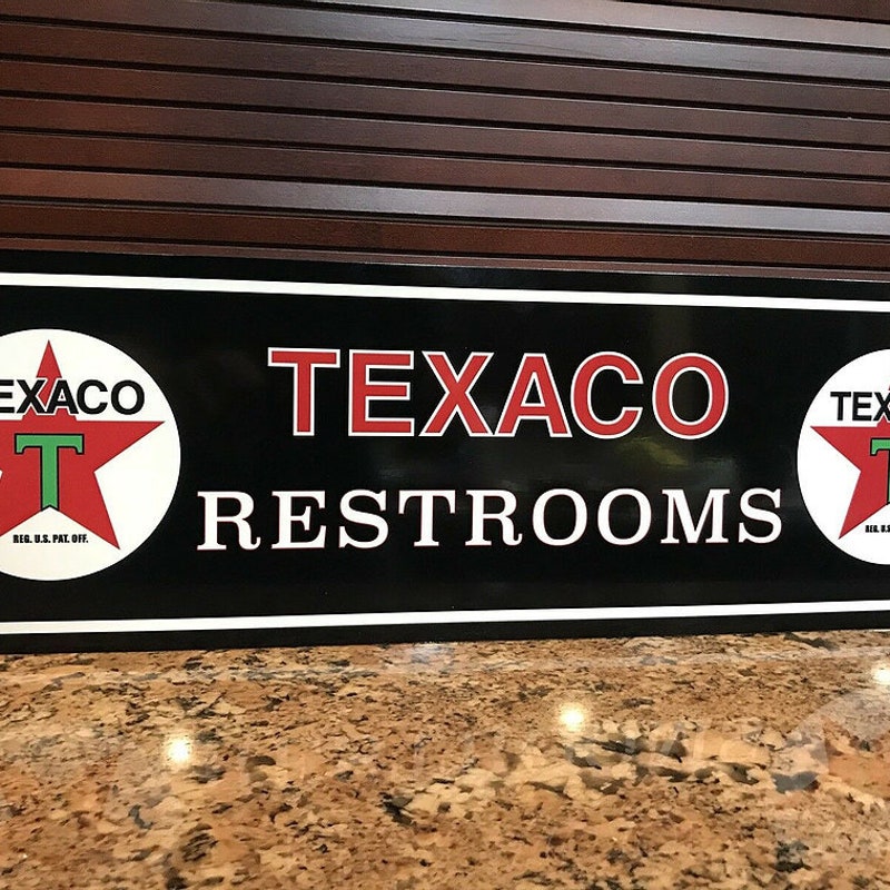 Vintage Texaco Sign - Etsy